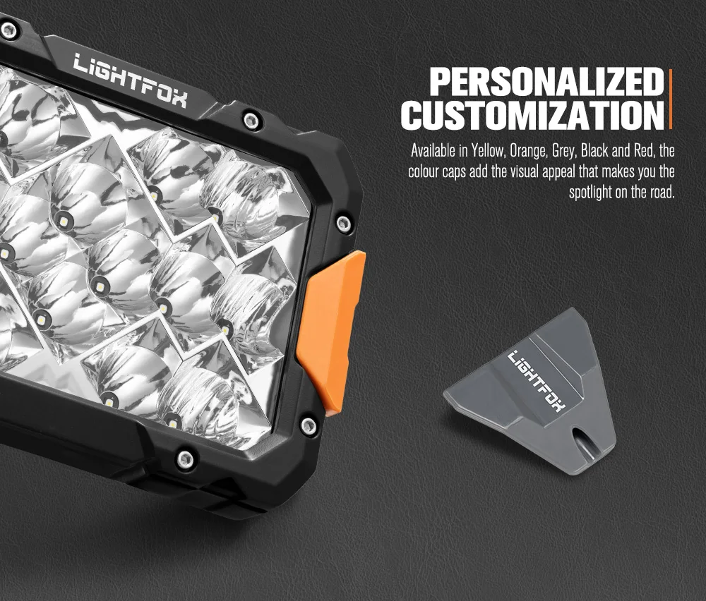 LIGHTFOX 9 Inch LED Offroad Driving Light - Waterproof & Durable, OEM