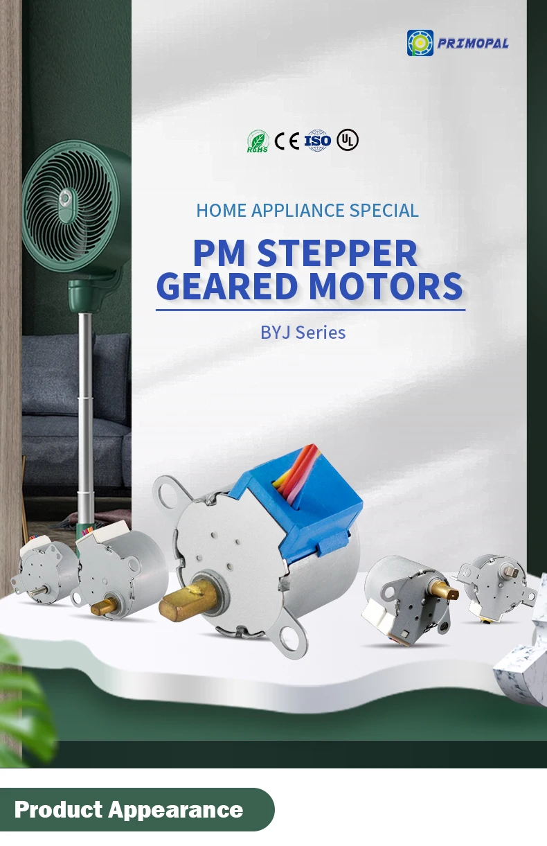 Primopal 24BYJ28 24BYJ48 PM Stepper Gear Motors - Precision & Power