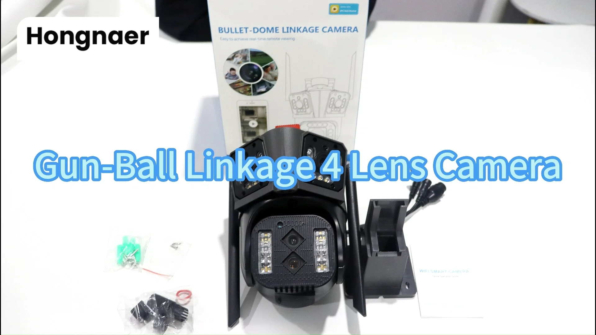 Oem 8k Night Vision Wifi Ip Ptz Network Cctv Camera With 4 Lenses 10x ...