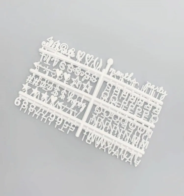 Wholesale 1/2 Inch Plastic Letters for Felt Letter Board