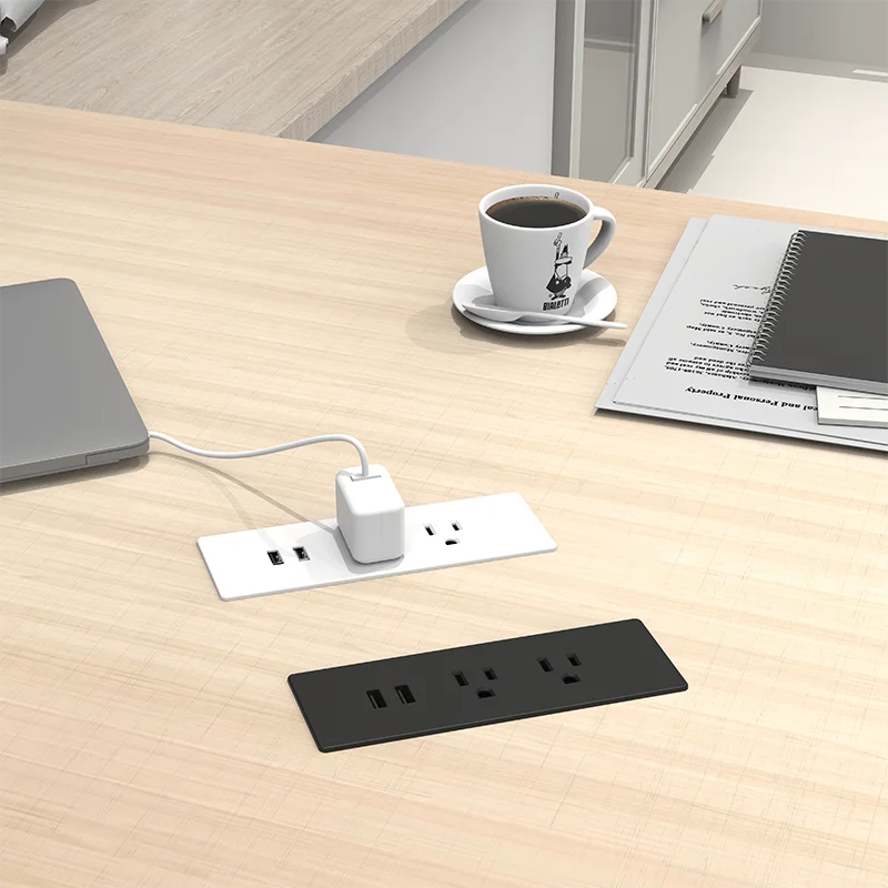 Alibaba.com: 2 USB ports, flush mount design, recessed power outlet ...