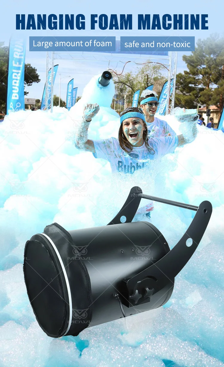 2000W Hanging Suspended Foam Machinery Spray Pool Party Cannon Foaming ...