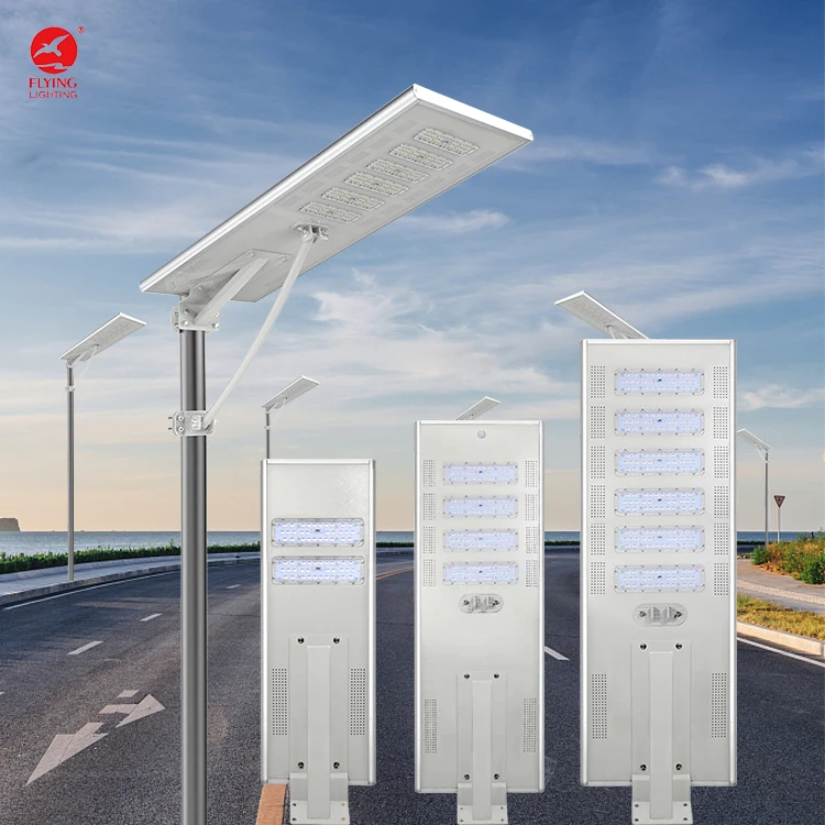 New Design Aluminium Solar Power Street Light 50w 100w 150w All in One ...