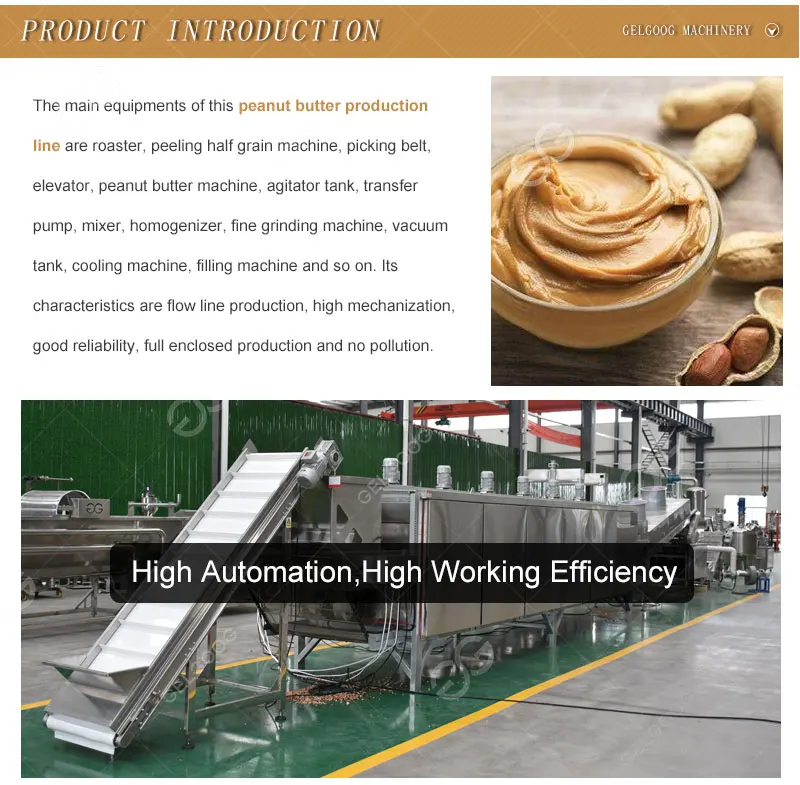 Best Peanut Butter Making Production Line - High Efficiency