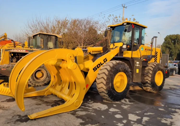 Second-hand 50 Side Dump Loader Used Lonking Five-ton Forklift Tunnel ...