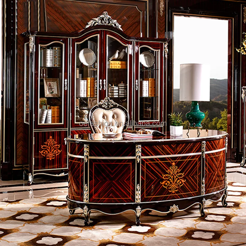 OE-FASHION Custom Royal Executive Office Table CEO High End