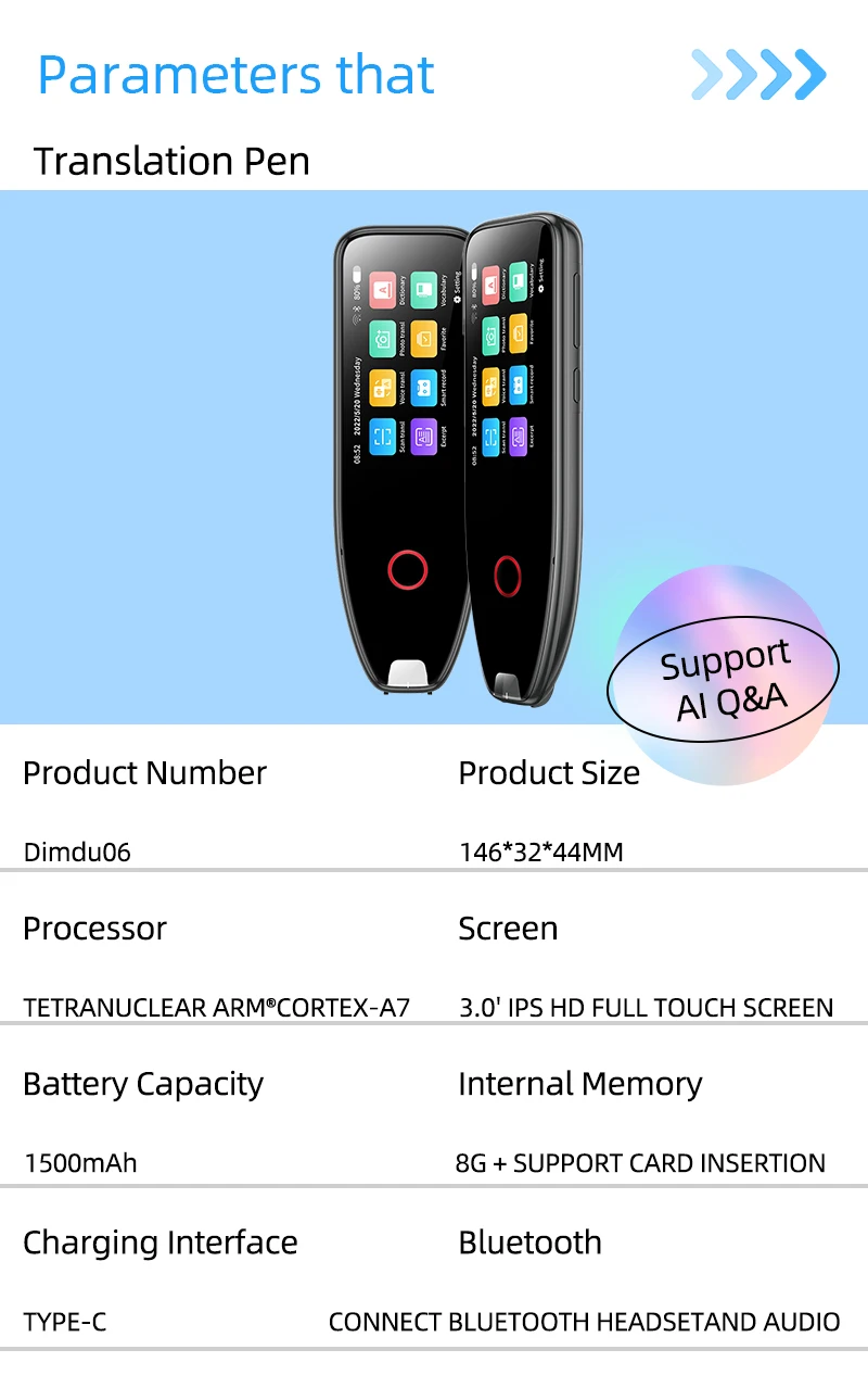 Kids Translation Pen Device For Scanning And Translating Texts And ...
