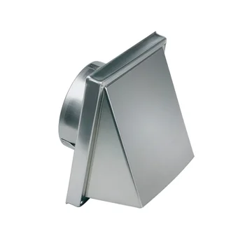 4 Inch Stainless Steel Square Ventilation Cushioned Non-return Flap ...