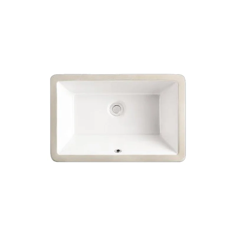 White Rectangle Ceramic Bathroom Art Basin Sink Hospital Medical Wash ...