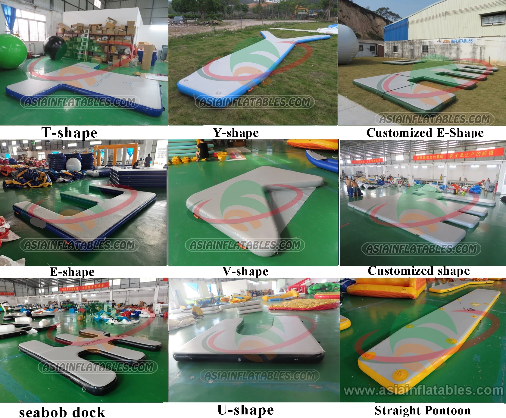 Round Teak Inflatable Dock Platform – Customizable Floating Yacht ...