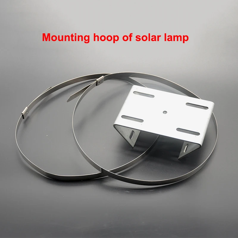 Universal Light Pole Mounting Bracket Steel Belt Support For Solar ...