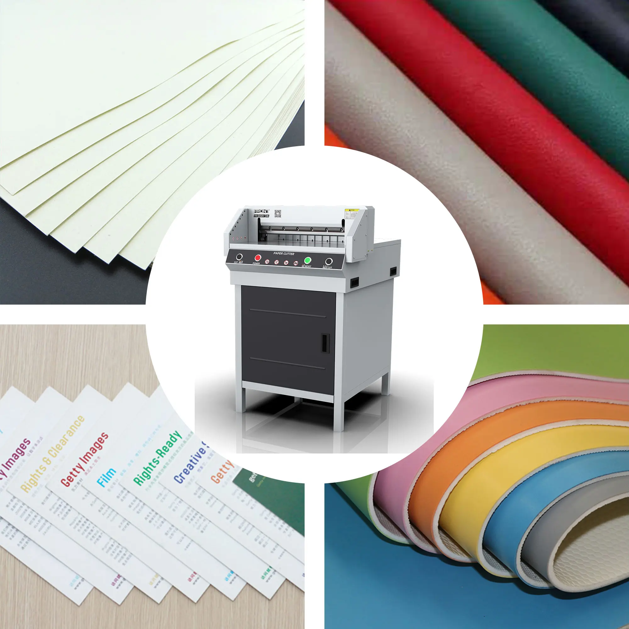 Alibaba.com: FRONT FN-G450VS+ 450mm electric paper cutter, cuts up to ...