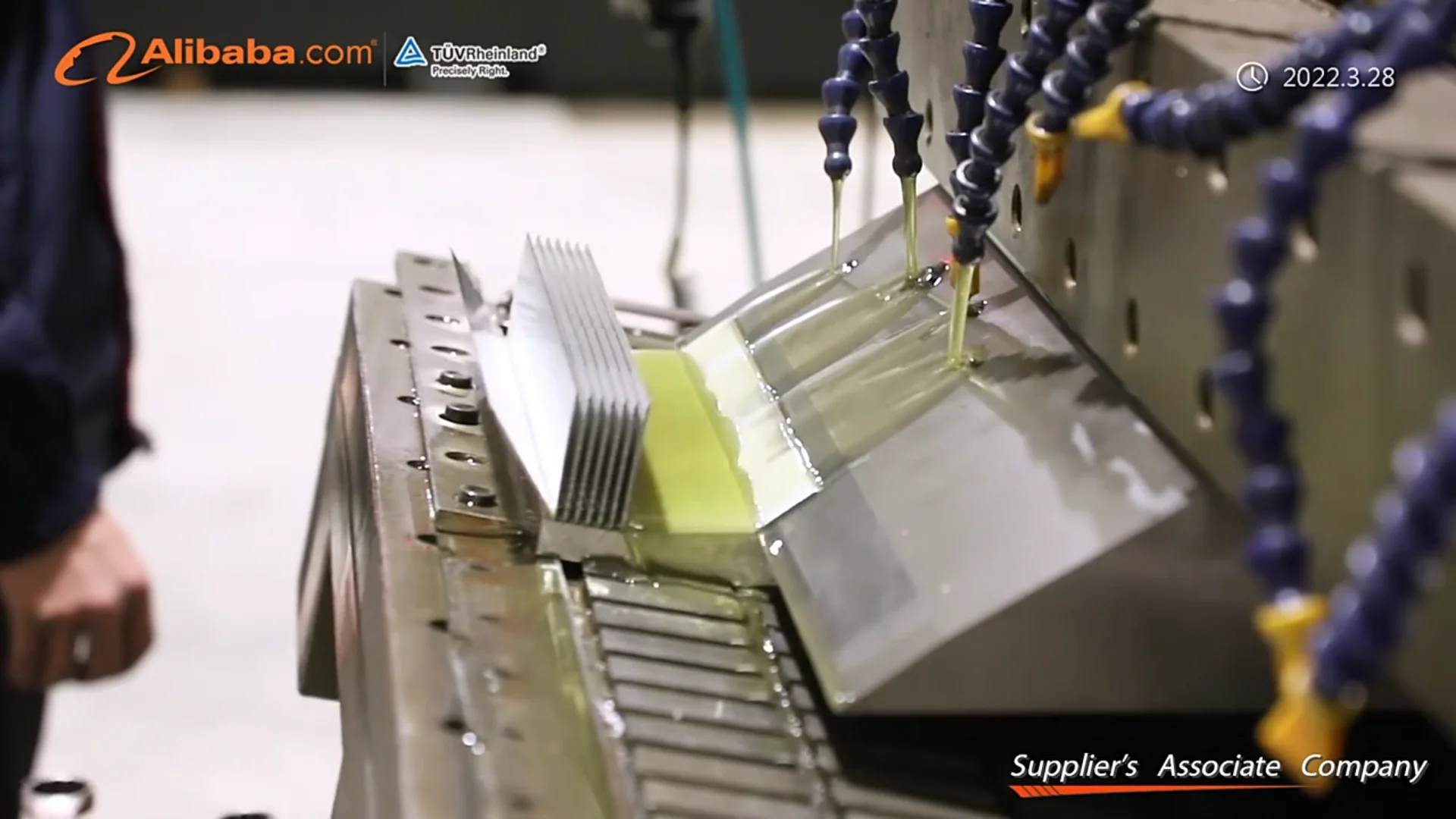 Custom New Product Aluminum Extrusion Led Copper Cooling Fin Zippered ...