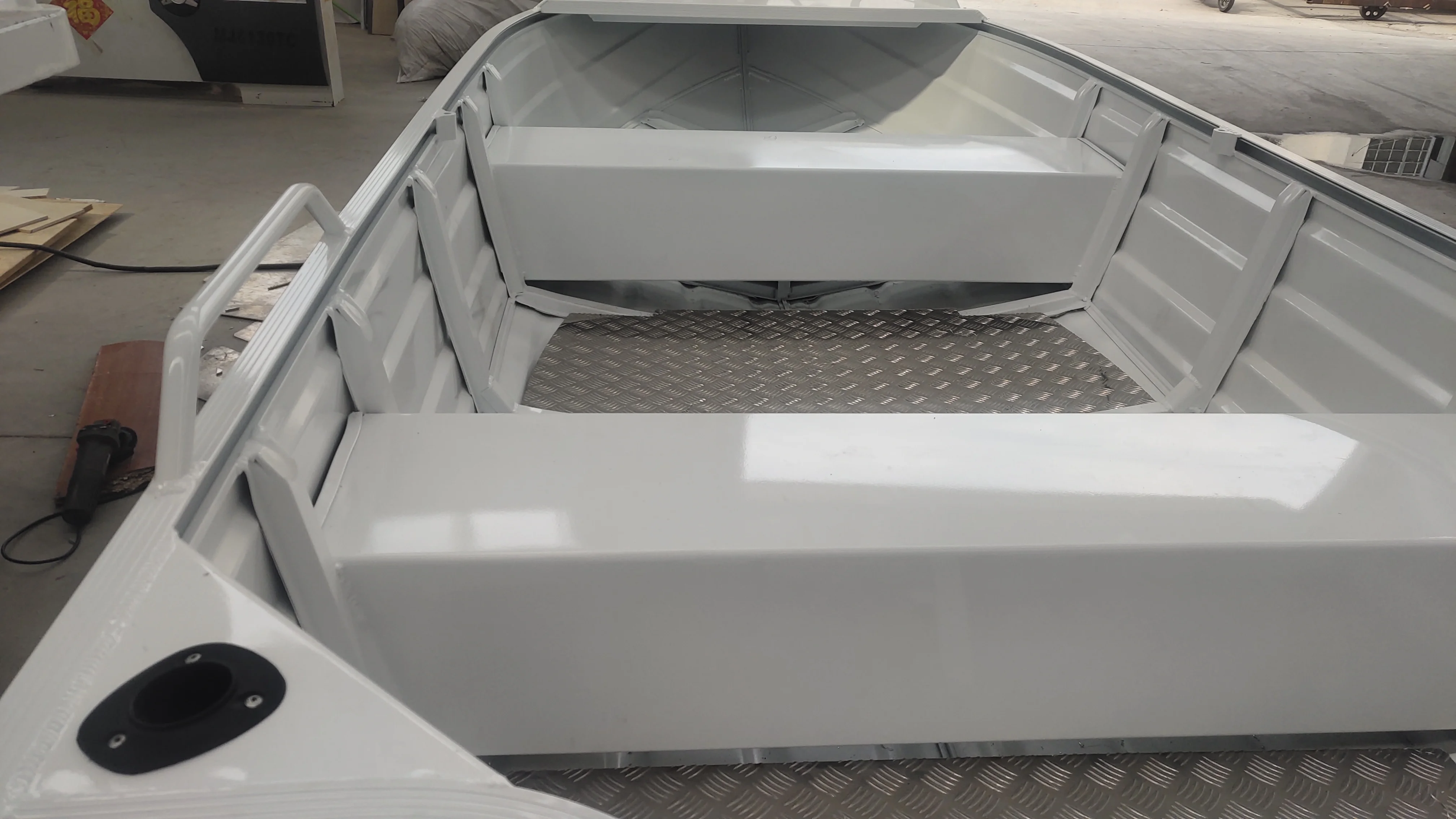 2023 Chinese Allheart Dingy Speed Boat 4.2m Aluminum Fishing Boat for ...