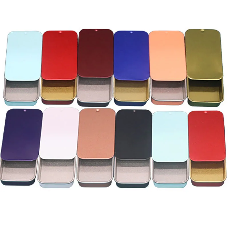 Recyclable Mint Solid Perfume Soap Sliding Tin Box Factory Wholesale ...