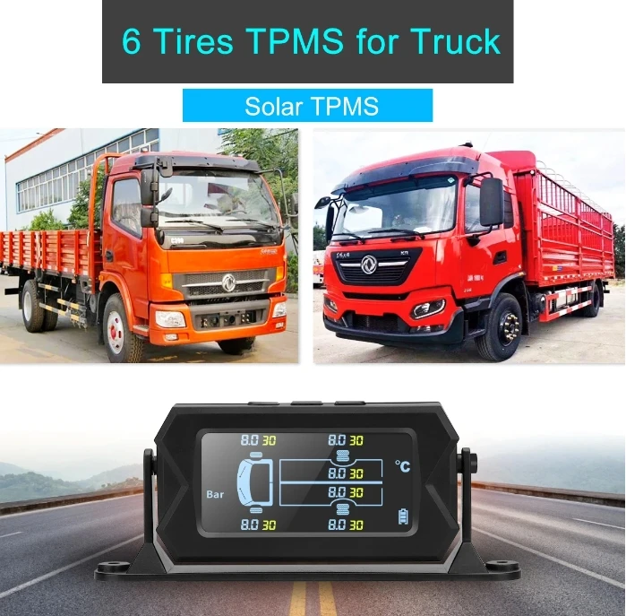 Tyre Pressure Monitoring System for Trucks - IP67 Waterproof