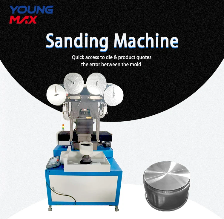 Cookware Sanding Polishing Machine Deburring Machines Metal Polishing ...