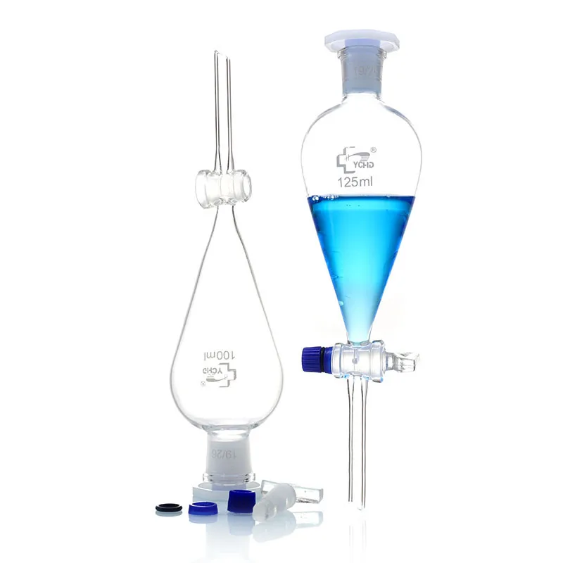 HDA Laboratory Glassware - Pear Shape Separatory Funnel