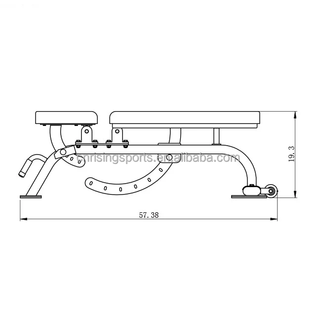 Popular In Europe Indoor Adjustable Dumbbell Bench Bodybuilding ...