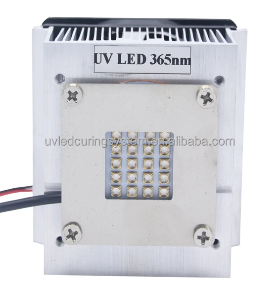 Uva Led Chip 365nm 50w Fast Curing Glue Ink Resin Module Catalytic ...