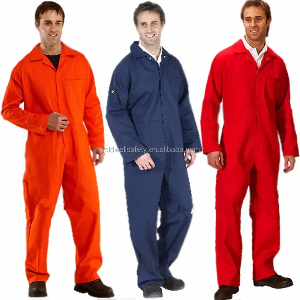 Plus Panoply Work Wear Mens Overalls Boiler Suit Coveralls Mechanics ...