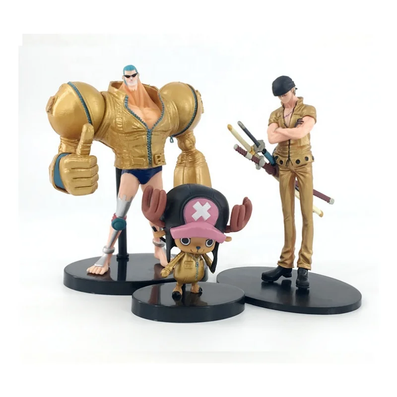 Japan Anime For 9 Style One Pieced Of Golden Luffy Tony Robin Nami Zoro ...