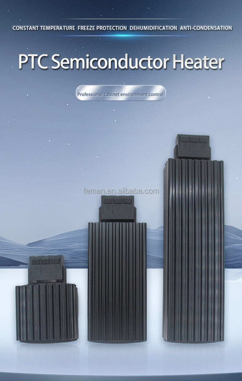 15W-150W HG140 PTC Din Rail Type Aluminium Semiconductors Heaters for ...