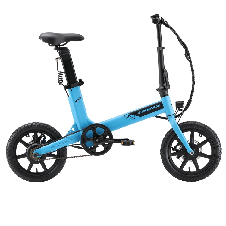 Codifice 12 14 16 Inch Mini Folding City Electric Bike Adult Ebike Easy ...
