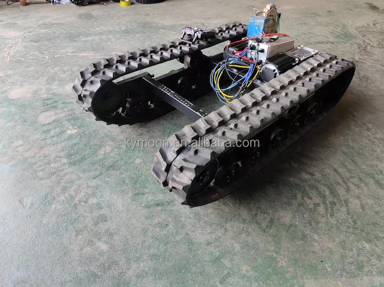 KCM Rubber Track Kits for Robotic Lawn Mowers - OEM Available