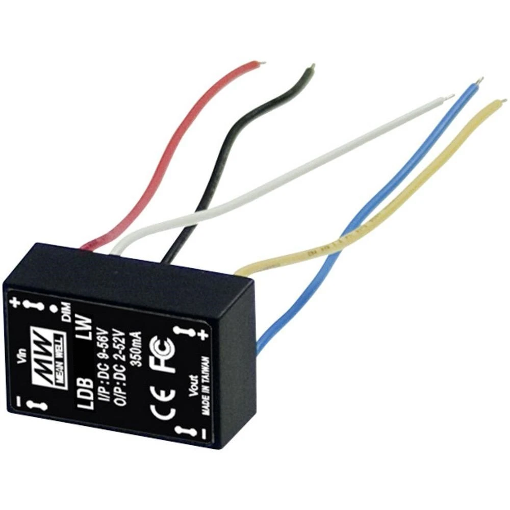 Mean Well Ldb-300Lw Dc-Dc Converter 12W 350Ma Single Channel Led Driver ...
