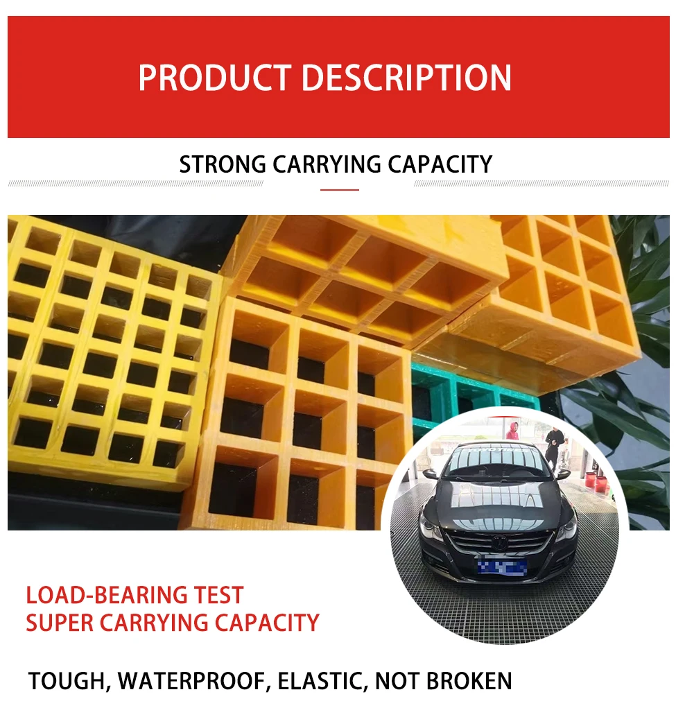 Frp Grating Grating Cover Plate Weighing Capacity Farm Frp Molded ...