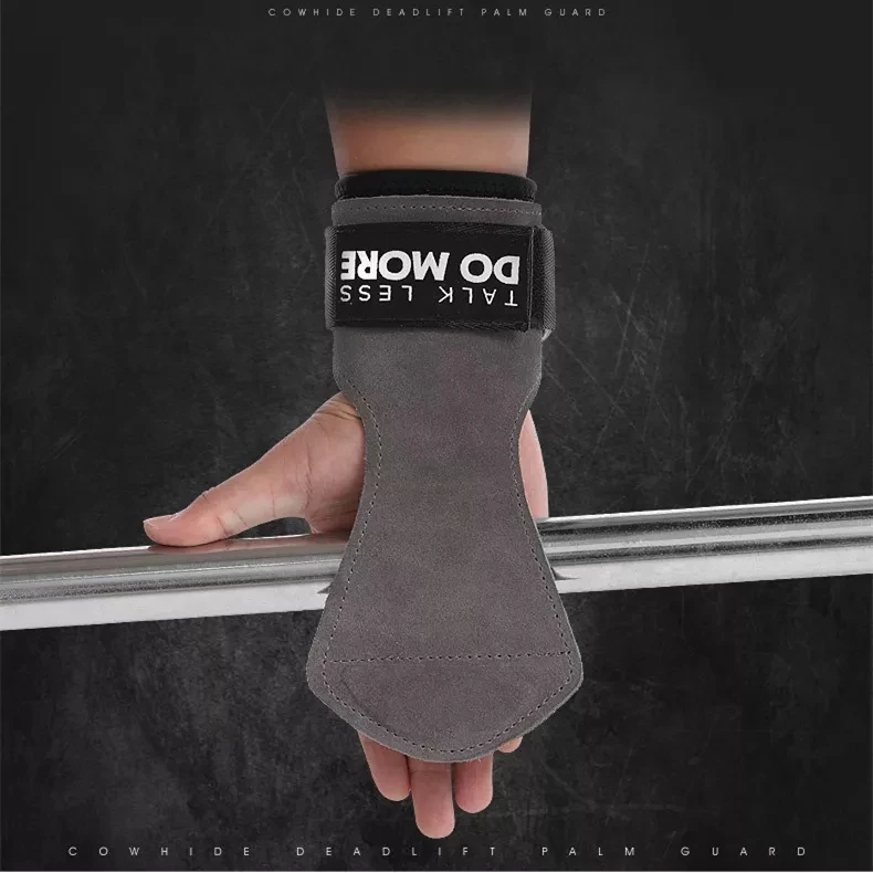 Anti-slip Gym Sport Weightlifting Reduce Hand Tearing Hand Grips Wrist ...