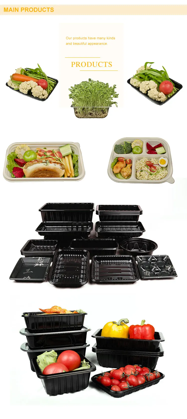 Factory Wholesale Frozen Dumpling Box Seperate Compartment Customized ...