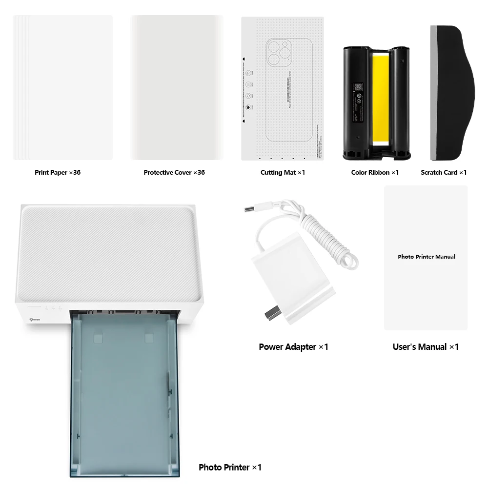 Small Intelligence Portable Diy Custom Mobile Phone Back Film Printer ...