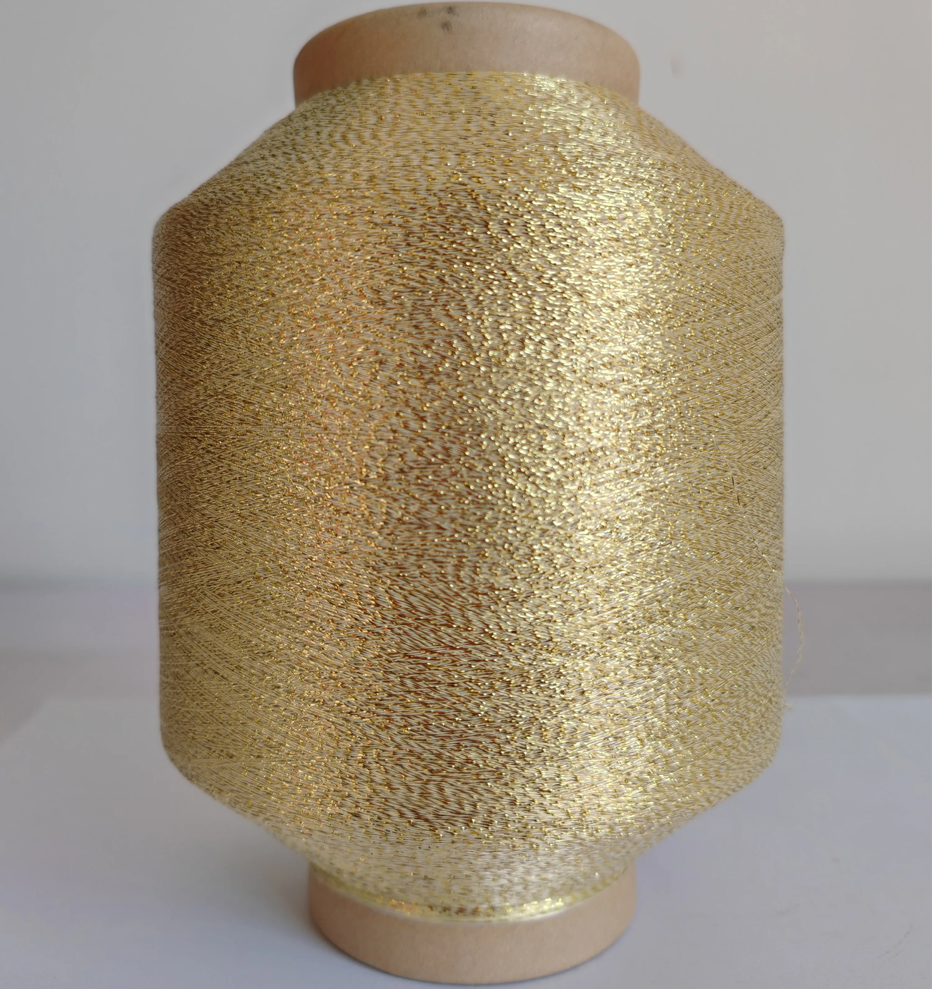 Mh Lurex Metallic Supported Yarn For Sweater Knitting And Weaving - Buy ...