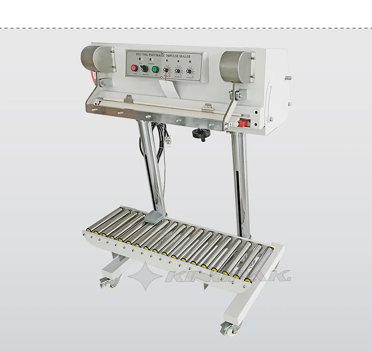 PFS750A Vertical Pneumatic Large Max.750mm Plastic Bag Polythene ...