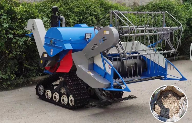 Rice Cutter Harvester Machine Combine Rice Harvester Machine Harvesters ...