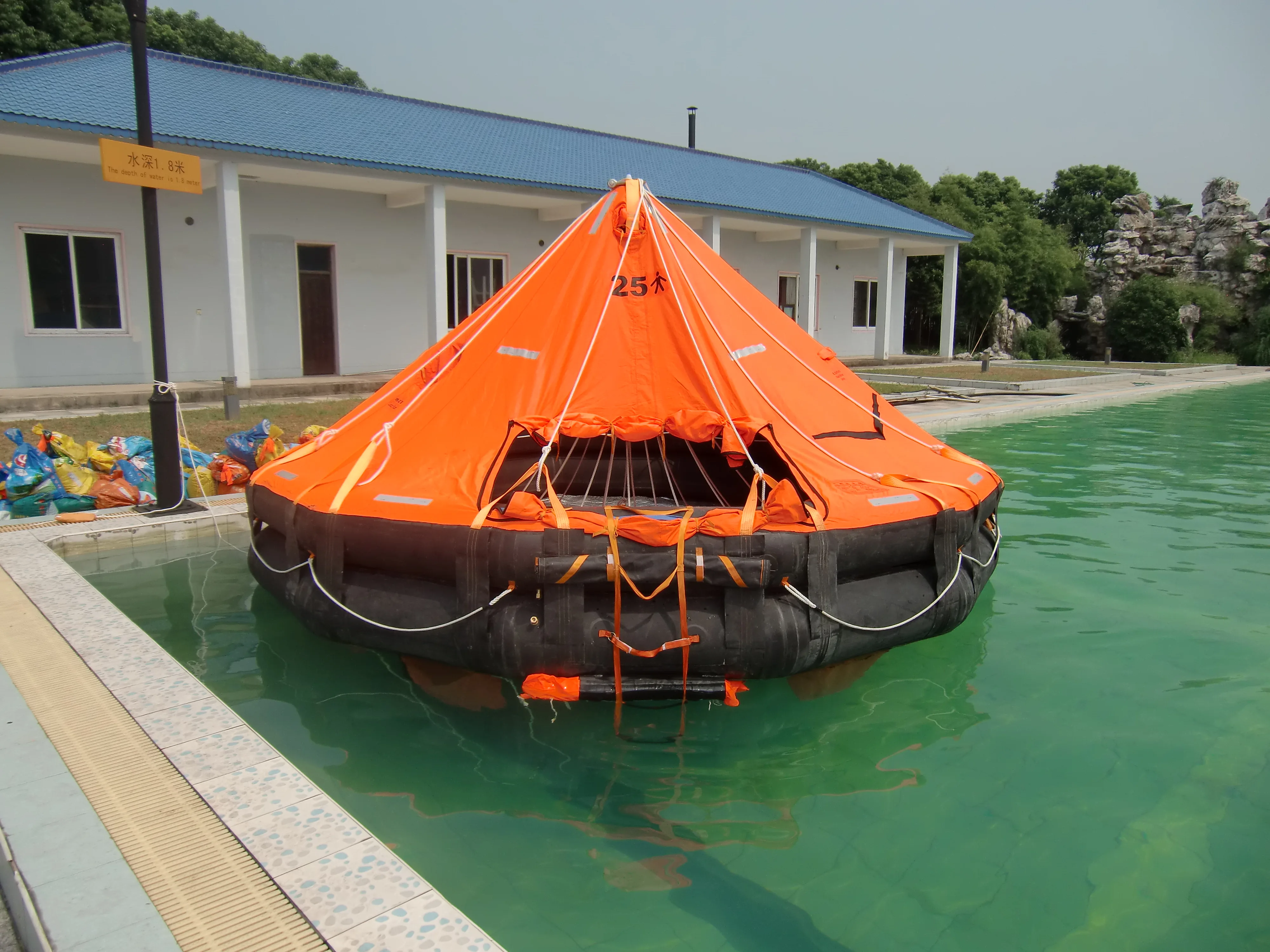 15 Person Davit Launched Inflatable Liferaft - Viking
