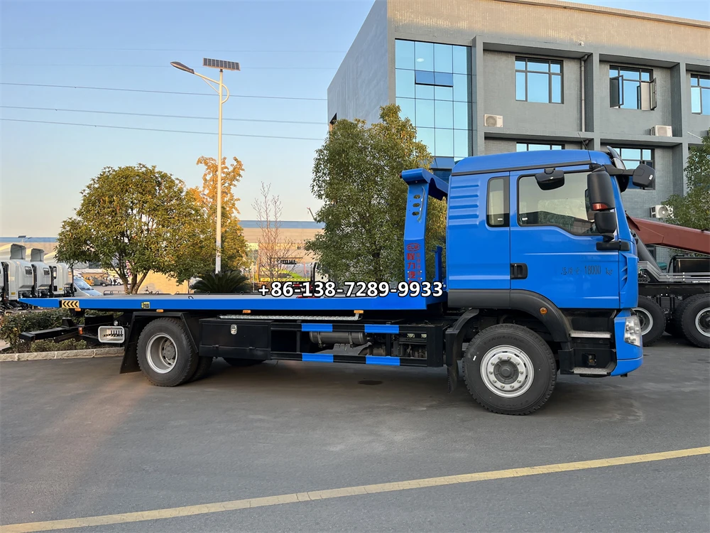 Famous Heavy Duty Flatbed Sliding Rotator Tow Truck Towing Wrecker ...