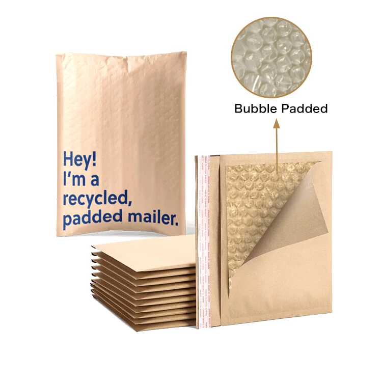 Custom Logo Eco Friendly Mail Envelopes - Recyclable & Biodegradable