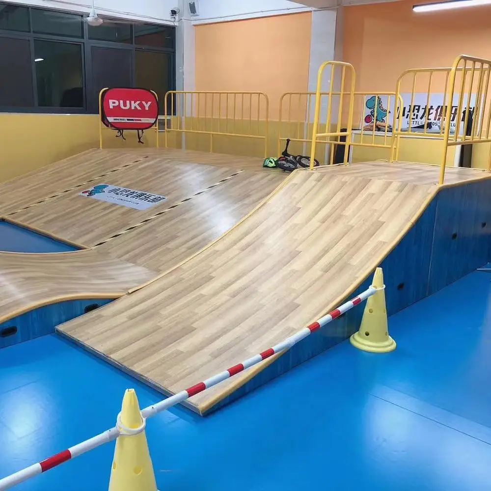 Pvc Plastic Vinyl Flooring Mat Wood Pattern For Balance Bike Race Track ...