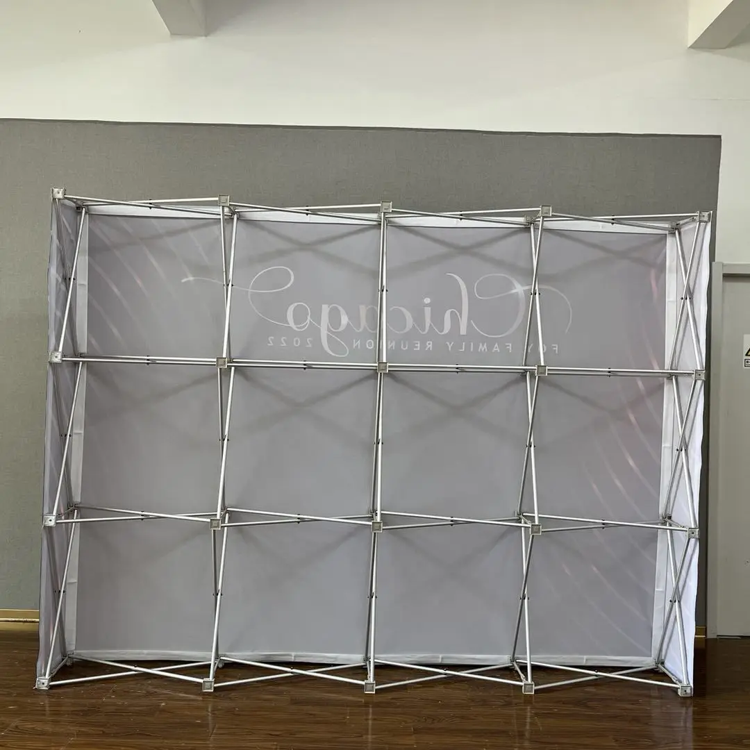 Popular 8ft (3*3) Portable Exhibit Booth / Pop up Display / Pop up ...