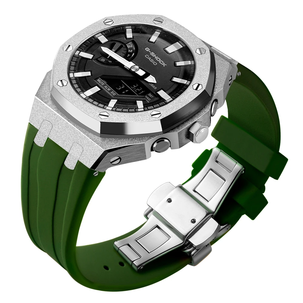 5th Generation G Shock Watch Ga2100 Frosted Stainless Steel Watch Case ...
