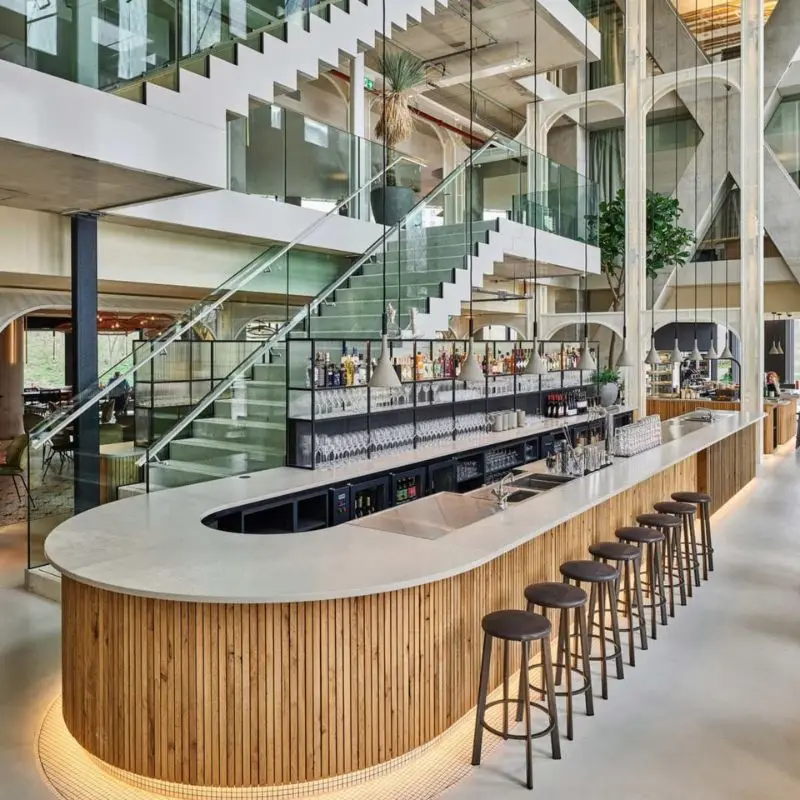 Moontree Customised Modern Bar Counter Hotel Bar Restaurant Interior ...