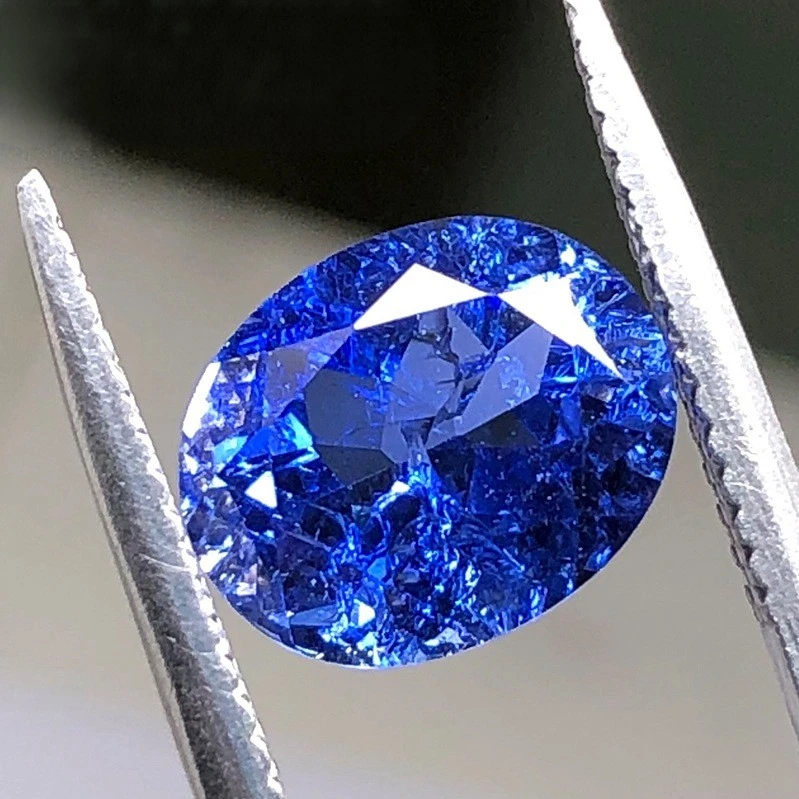 Fine Jewelry Lab Gemstone Sapphire Beads Yellow Blue Stone Natural Lab ...