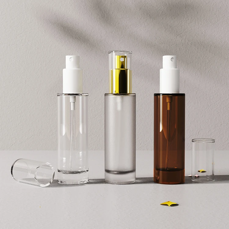 High Quality Cosmetic Packaging Clear Small Lotion Pump Bottle 30ML ...