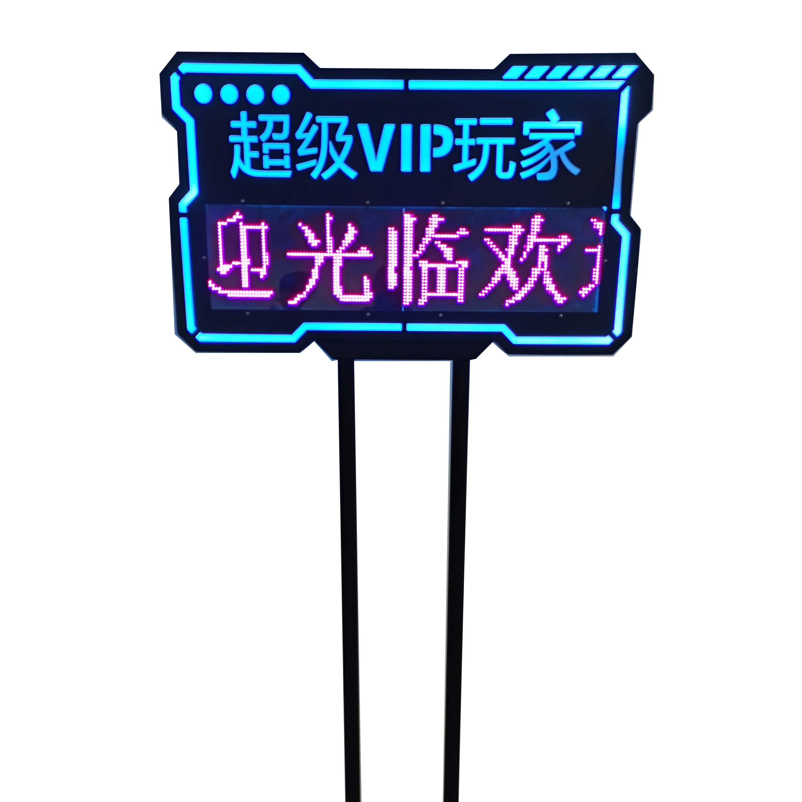 Custom App Programmable Scrolling Message Billboard Led Sign Board Vip ...
