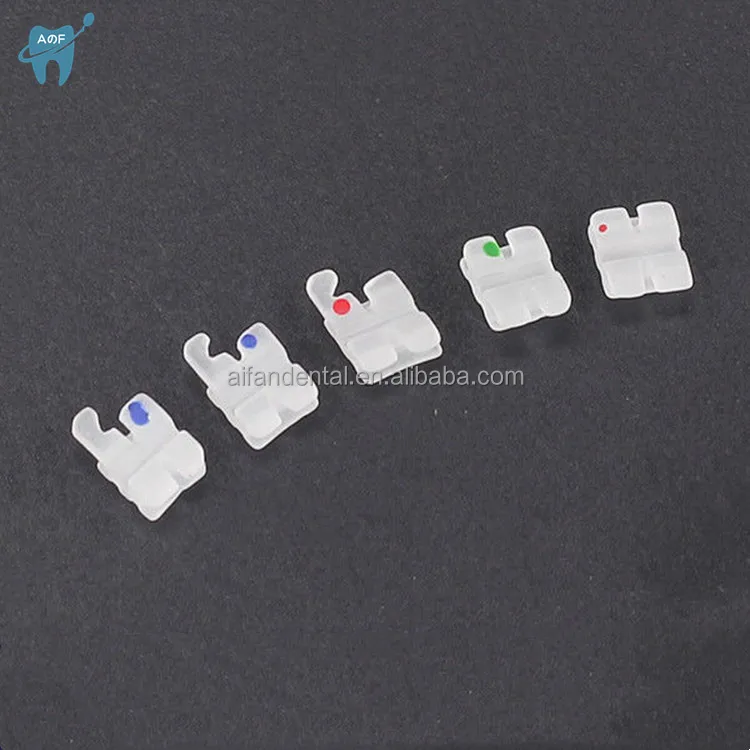Aifan Dental Transparent Clear Orthodontic Ceramic Brackets ...