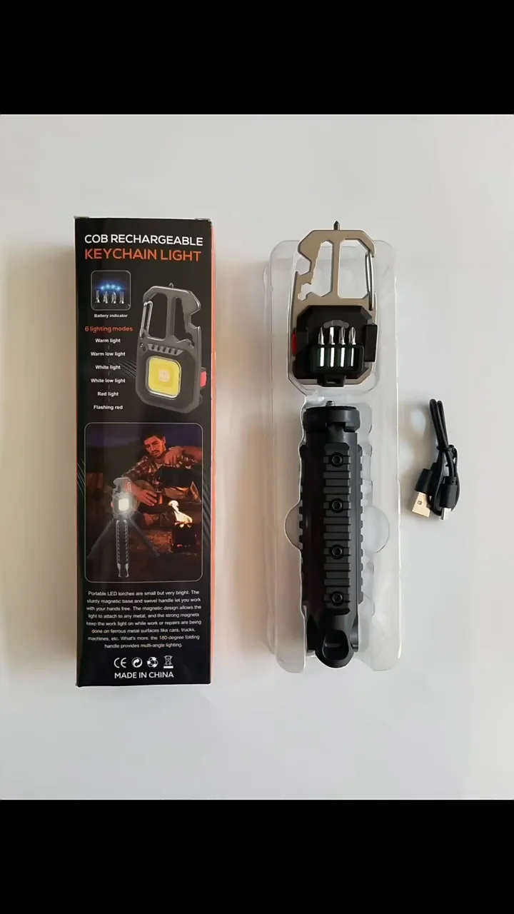 Ce Approved Every Day Carry 1500+ Lumens 4 In 1led Mini Cob Flashlight ...