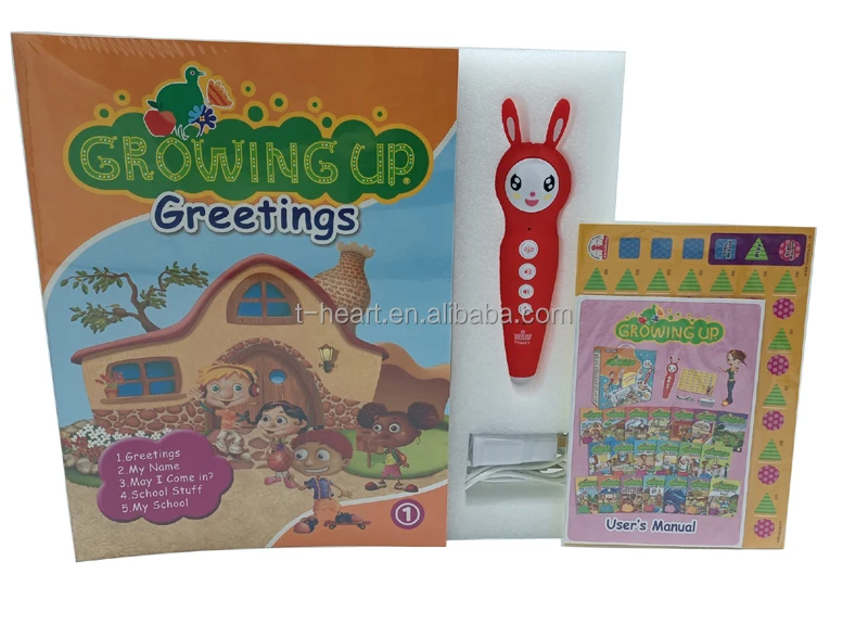 Children English Learning Oid Audio Growing Up Talking Pen Books - Buy ...